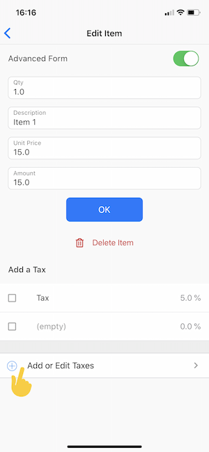Taxable and Non-Taxable Items on One Invoice?